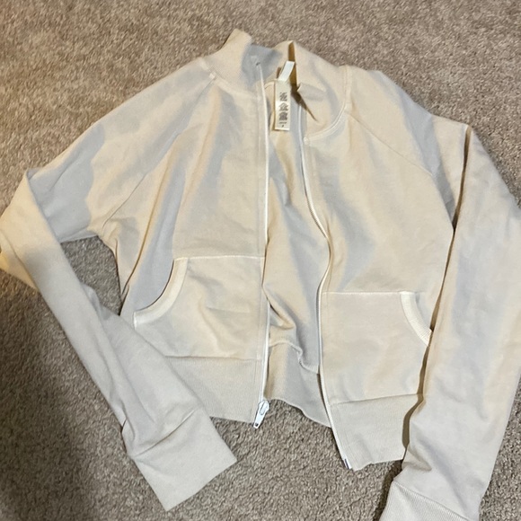 SKIMS | Jackets & Coats | Skims Outdoor Track Jacket Bone | Poshmark
